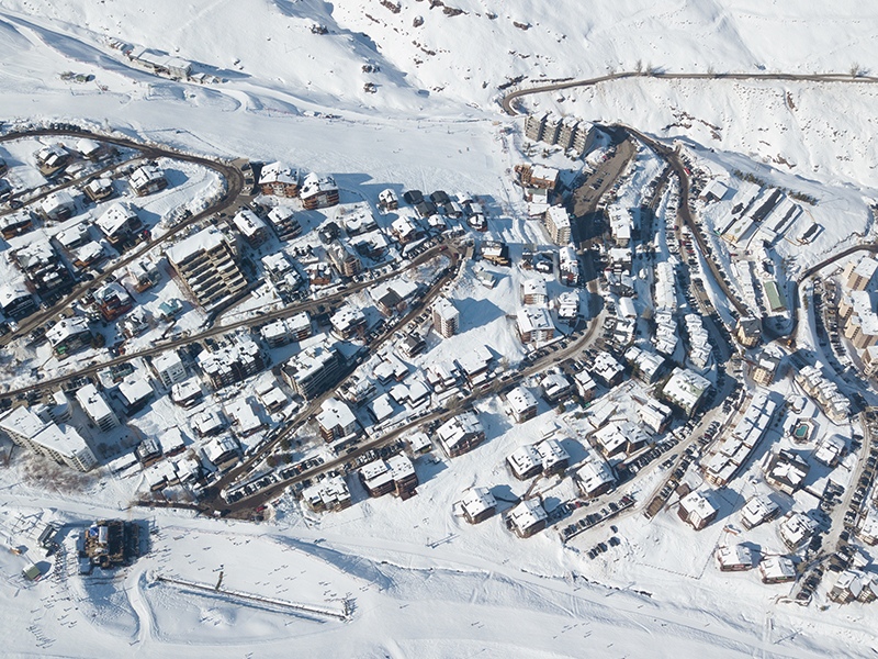 Instalación luminarias LED en La Parva | Enel X